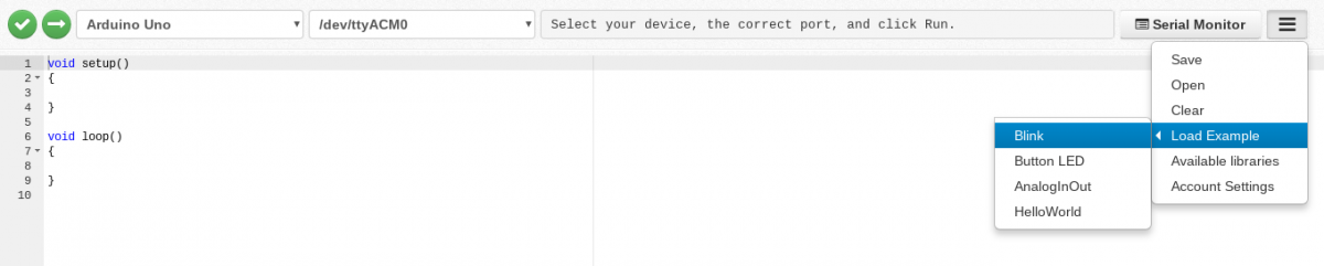Intro to Arduino – Part 2 – Programming Arduino via Chromebook – Andrew's Website & Blog